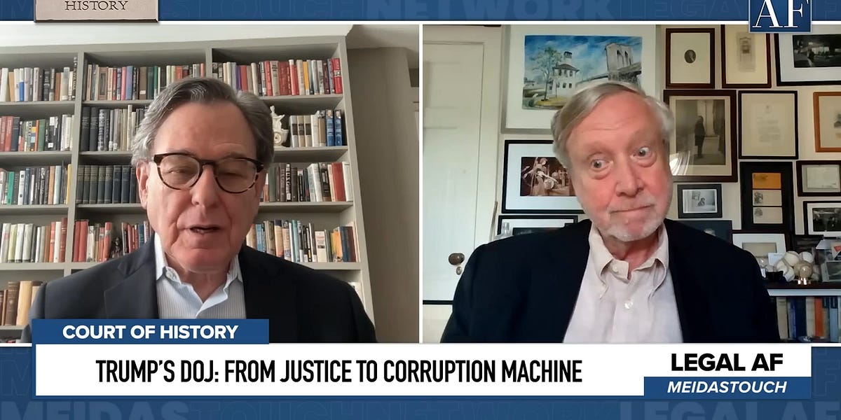 Fired DOJ Pardon Chief Drops Bombshell on Trump’s Corrupt DOJ