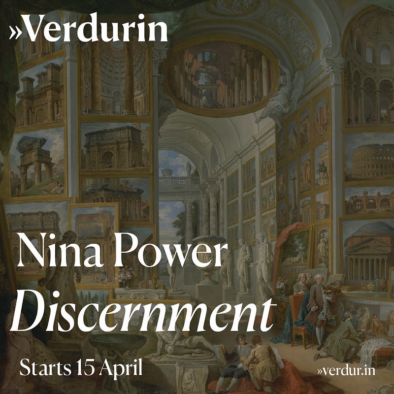 Nina Power | Substack