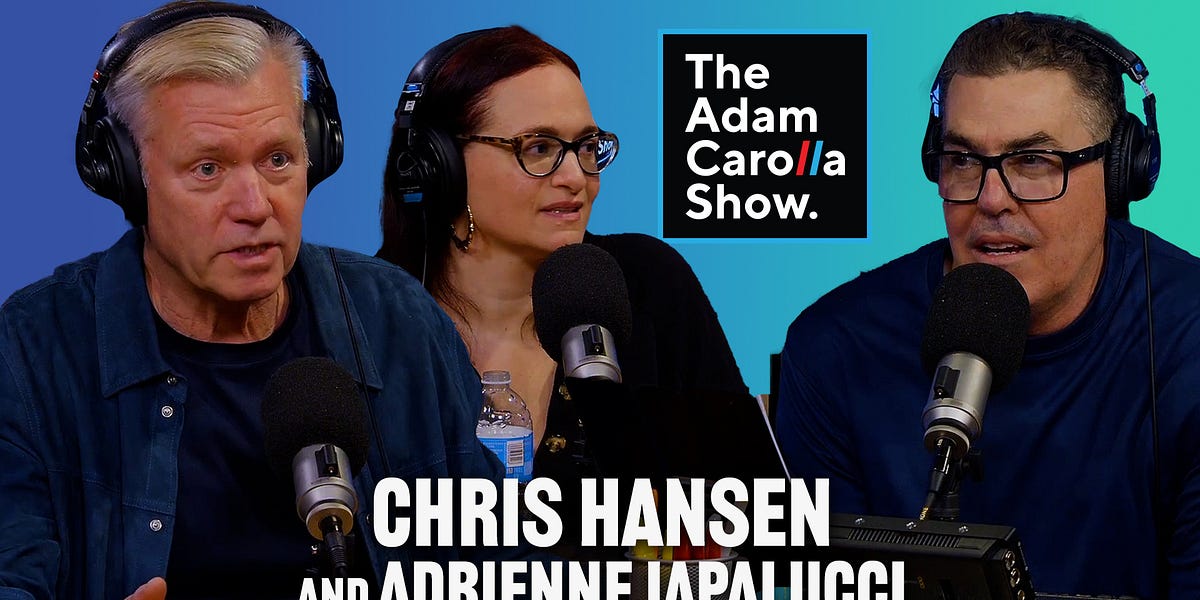 Comedian Adrienne Iapalucci + Journalist Chris Hansen