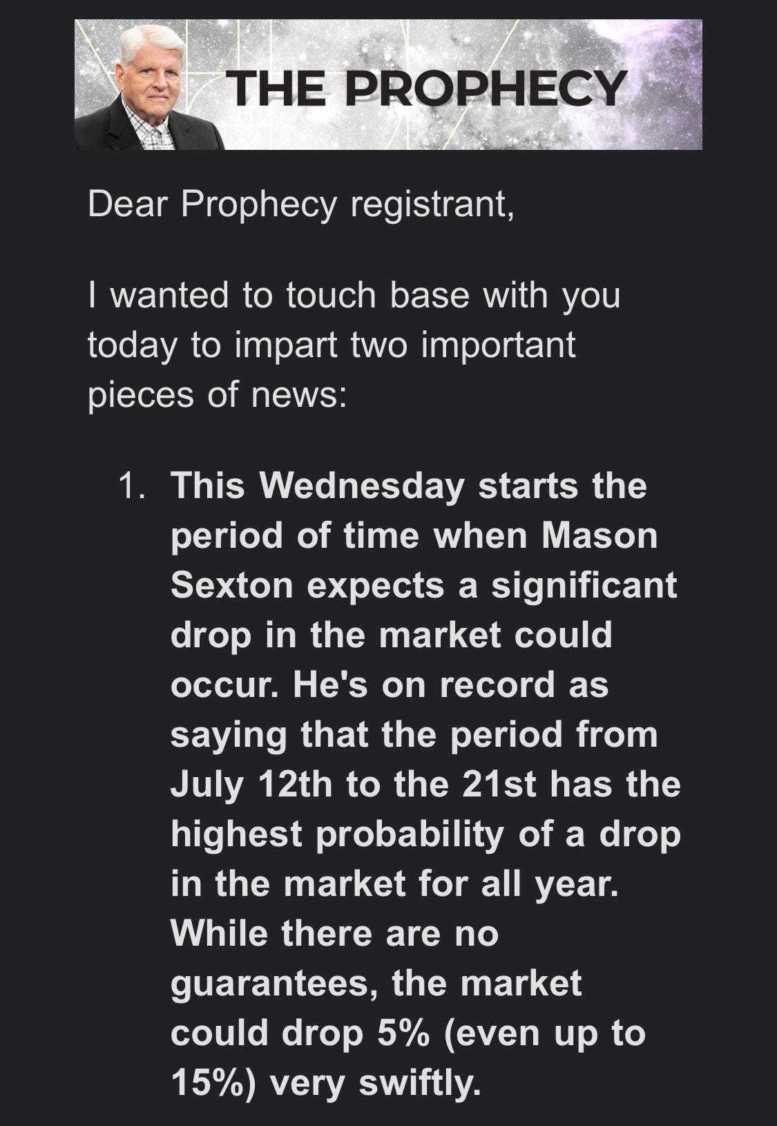 The Sexton Scam: Buck and Mason Are Trying to Fleece Conservatives Again