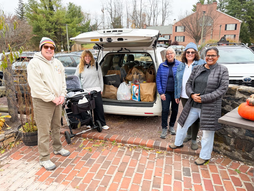 Falling into the season of giving and holidays