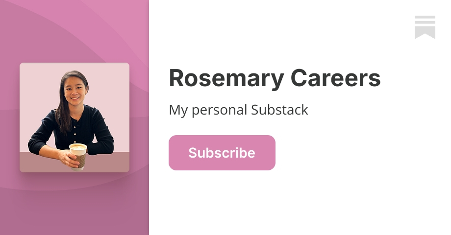 Rosemary Careers | Substack