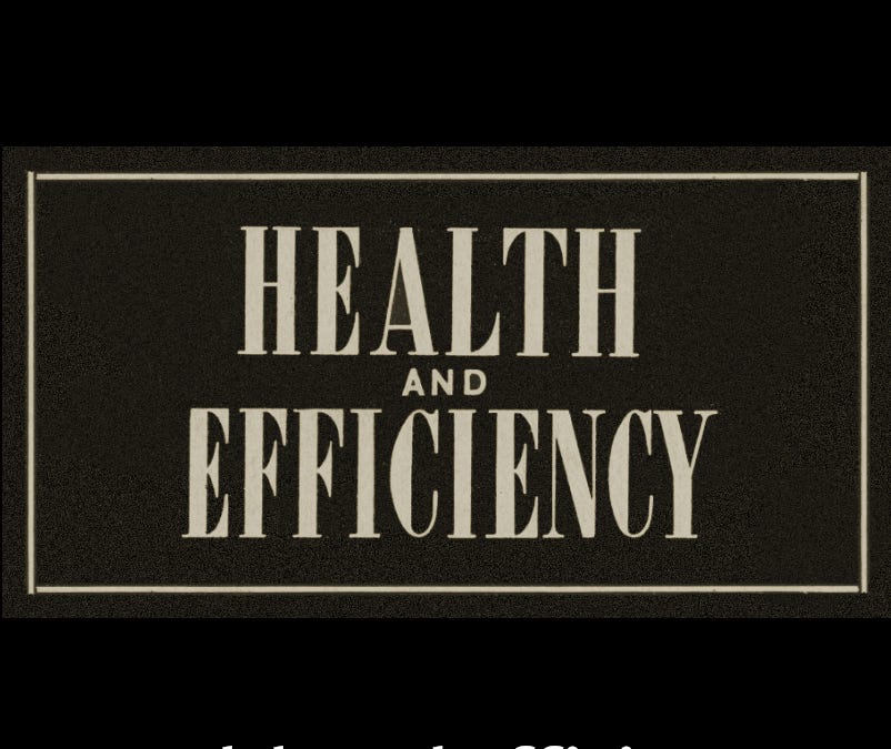 Health and Efficiency: The World’s Oldest Naturist Magazine?