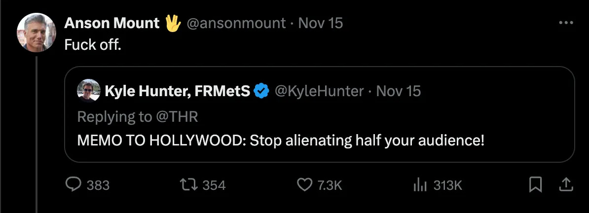 Star Trek Actor Anson Mount Mocks Christians By Calling Christmas "A ...