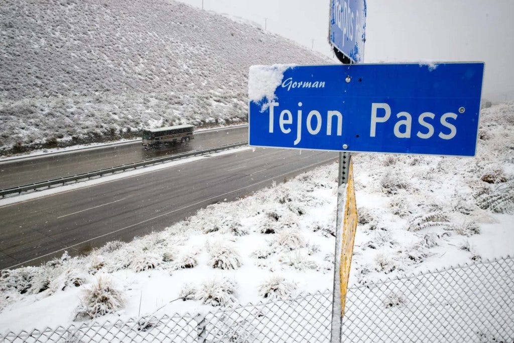 A Drive Through Tejon Pass is a Journey Through Time, Terrain, and ...