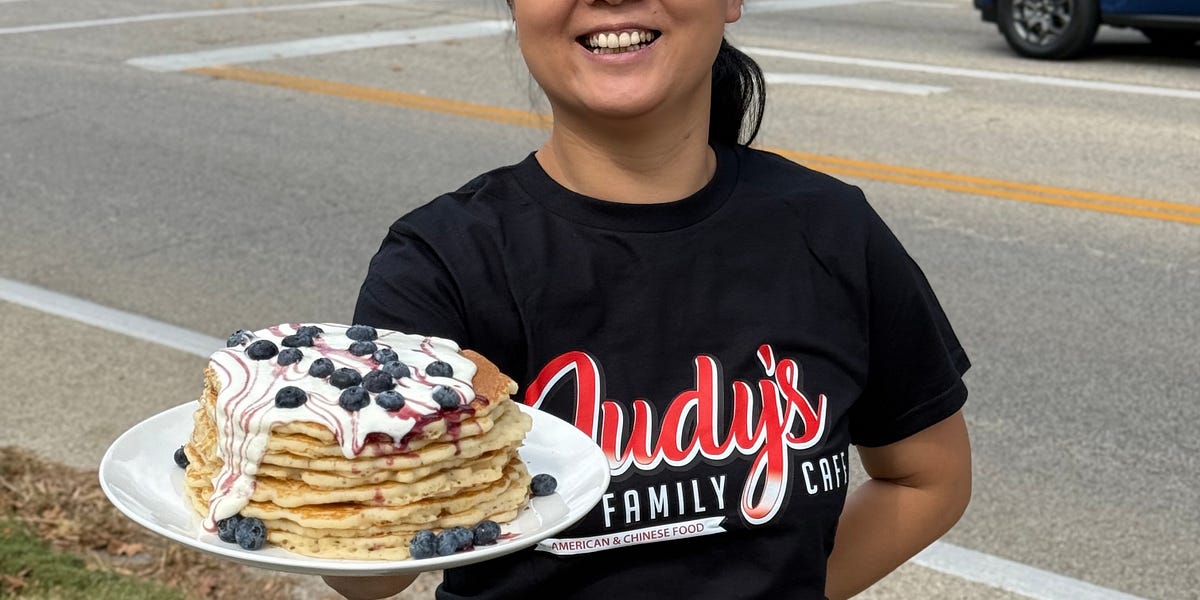 Judy's Family Cafe sells pancakes and personality