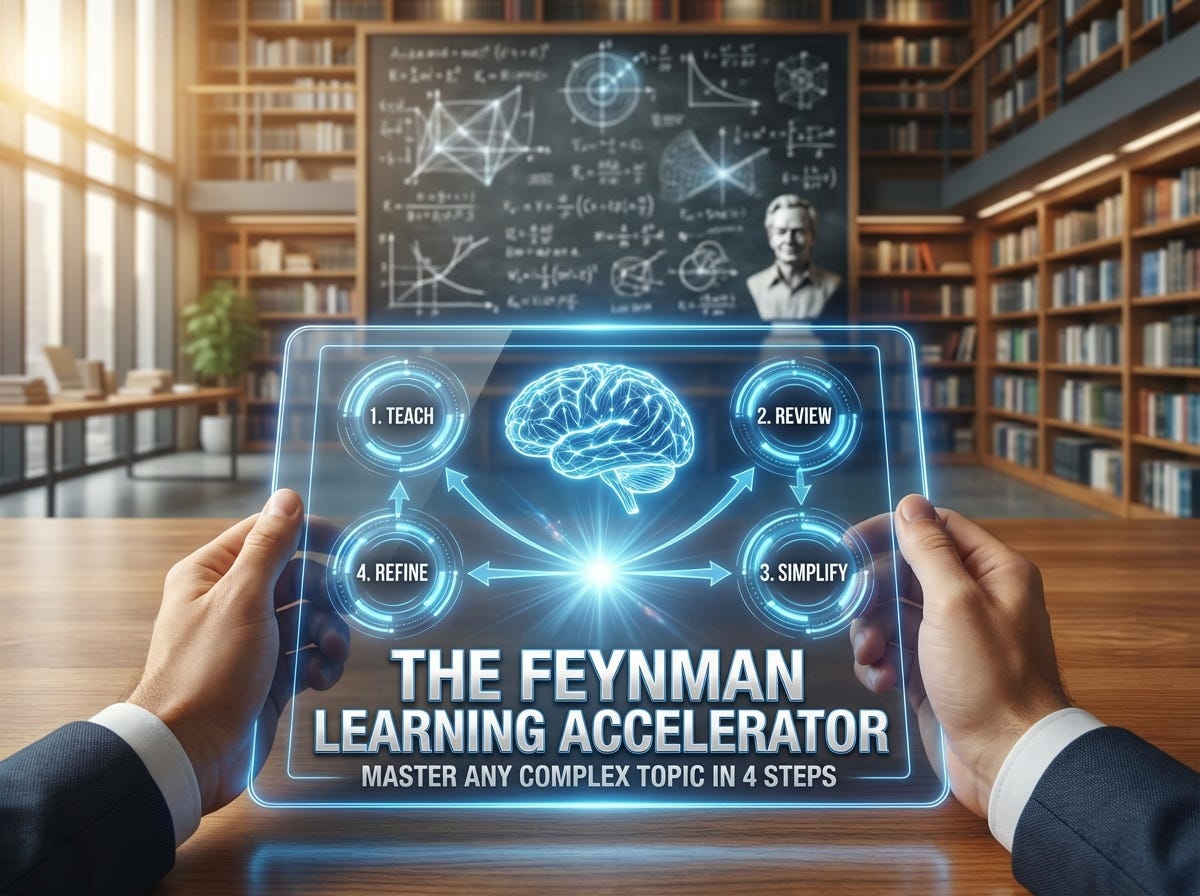 Feynman Learning Accelerator: Master Any Topic in 4 Steps