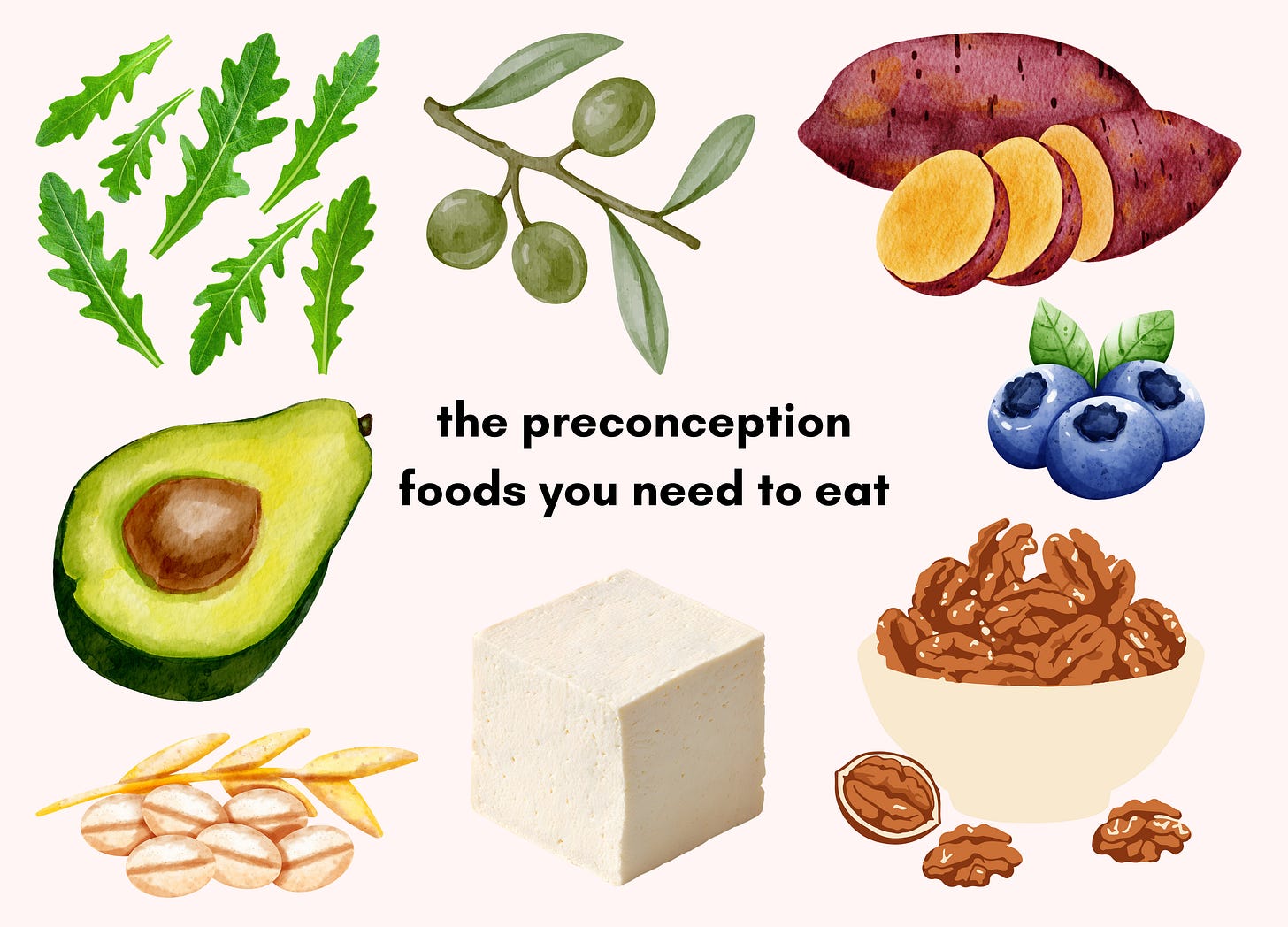 Preconception Diet: Eat These Foods - by Danielle Brown