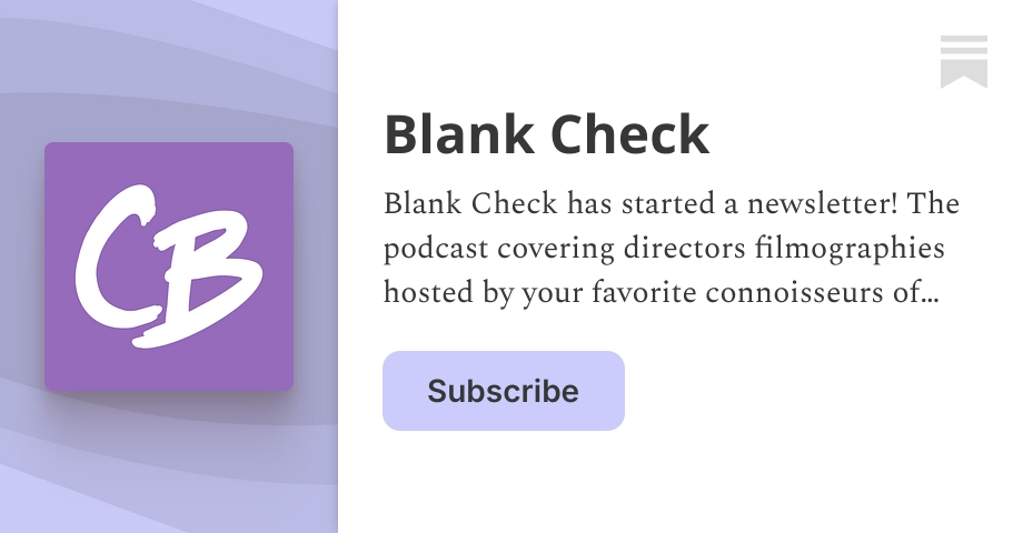 Blank Check | Substack