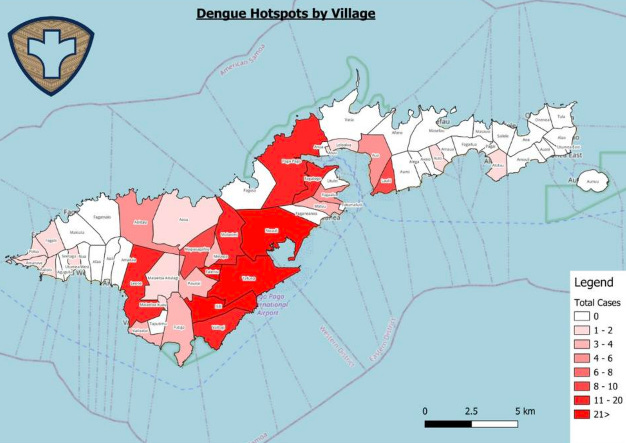 American Samoa reports 45 additional dengue fever cases in current outbreak