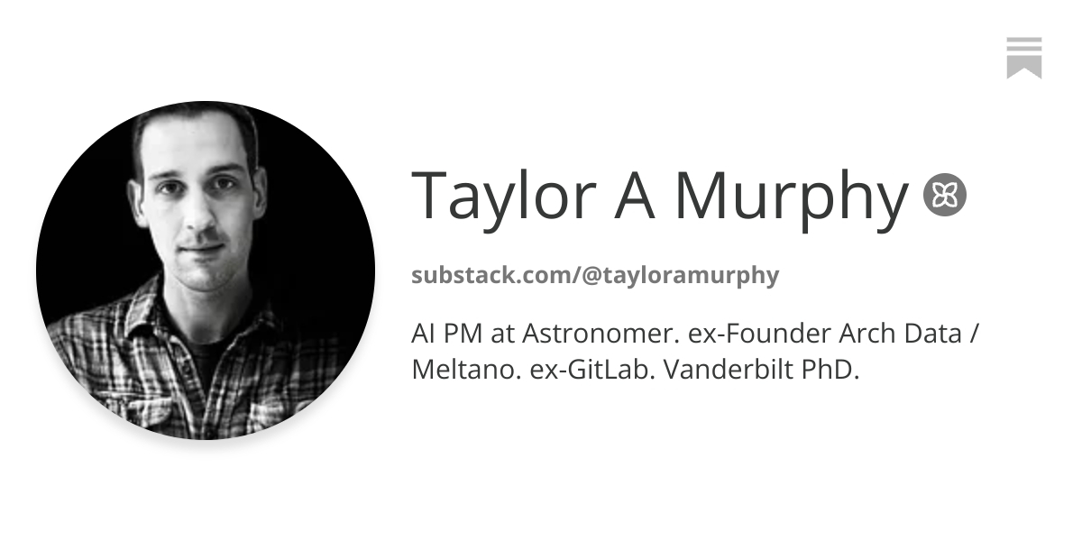 Taylor A Murphy | Substack