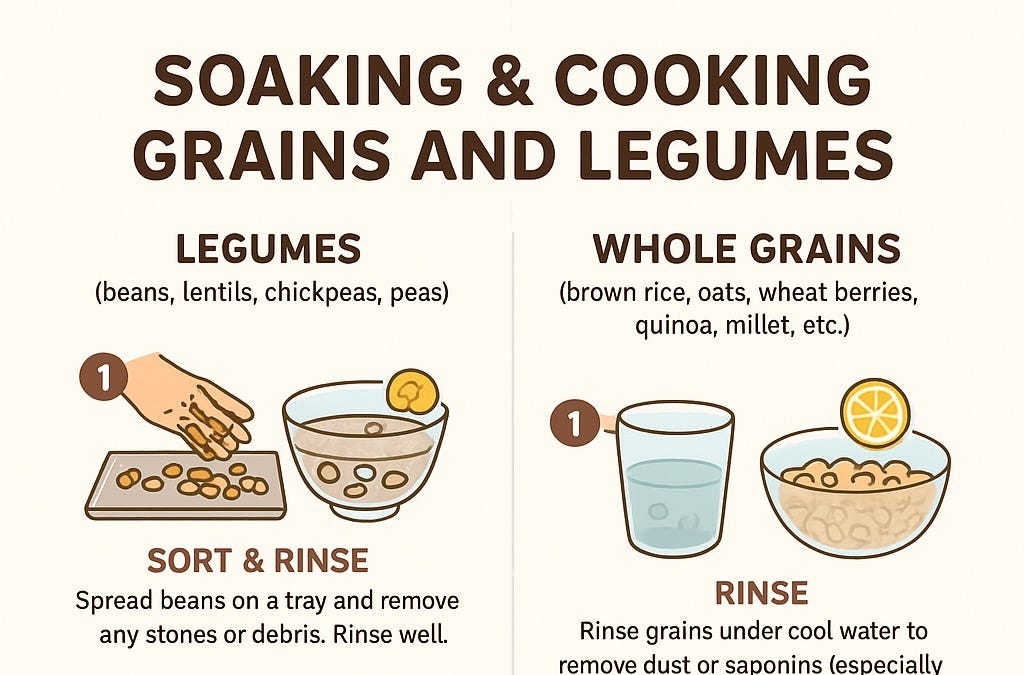 Soaking and Cooking Grains and Legumes: A Simple Guide to Safer, Easier ...