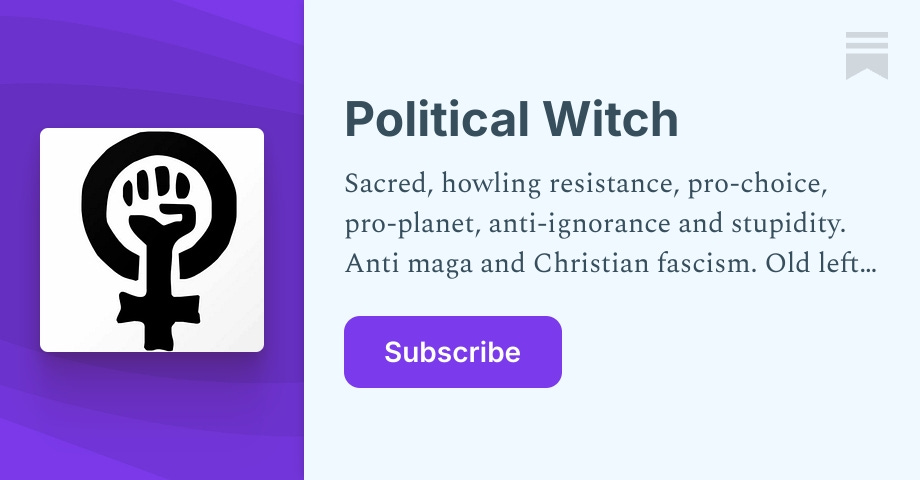 Political Witch | Substack