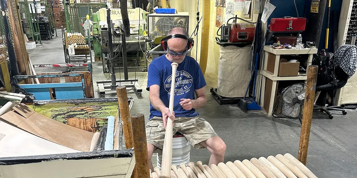 Bonus: The city of baseball bats and elevators