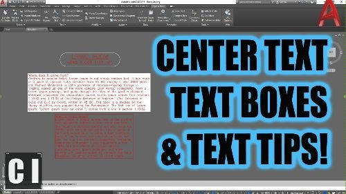 5 Easy Tricks to Improve Text in AutoCAD - by Brandon