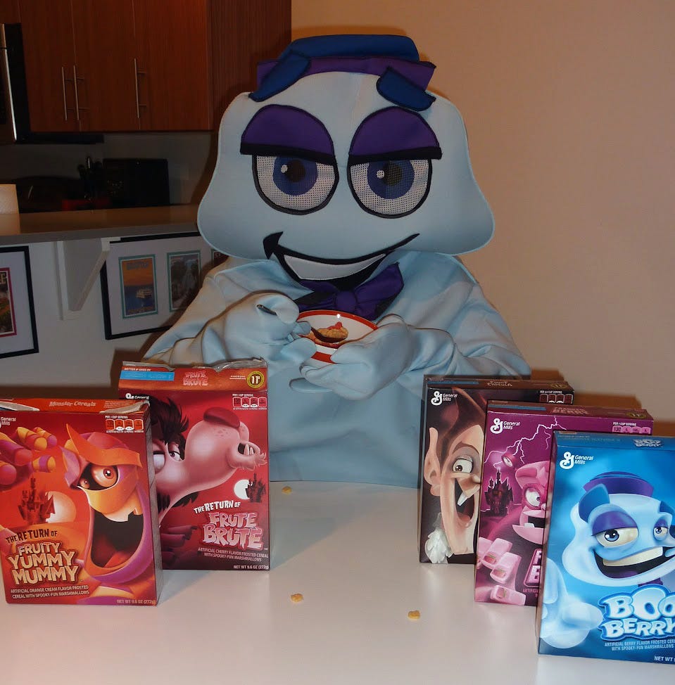 Yummy Mummy Cereal Box