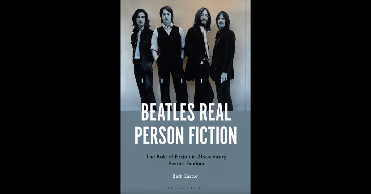 Book Review – 'Beatles Real Person Fiction: The Role of Fiction in 21st ...