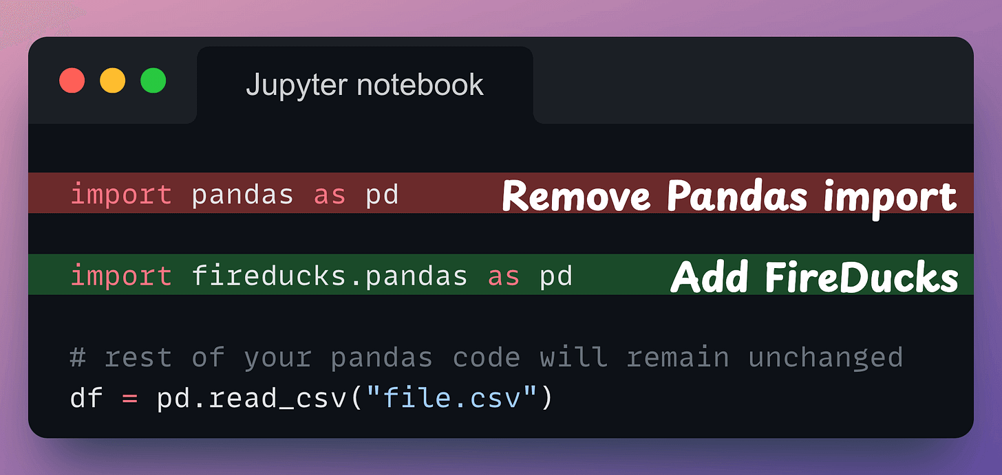 FireDucks vs. Pandas vs. DuckDB vs. Polars - by Avi Chawla