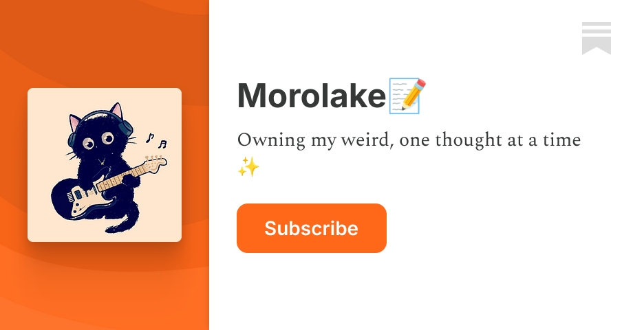 Morolake📝 | Substack
