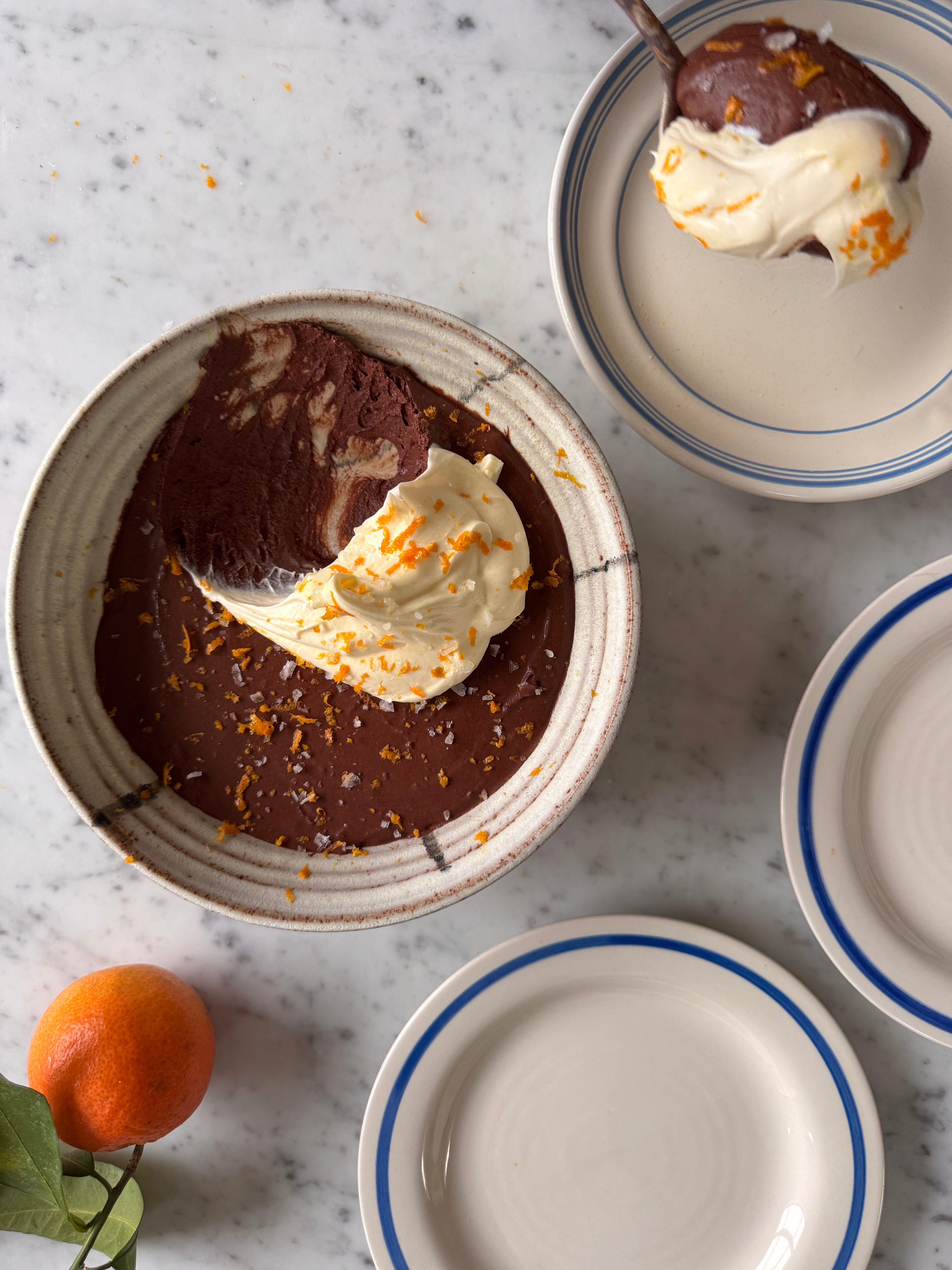 A magic bowl of chocolate mousse
