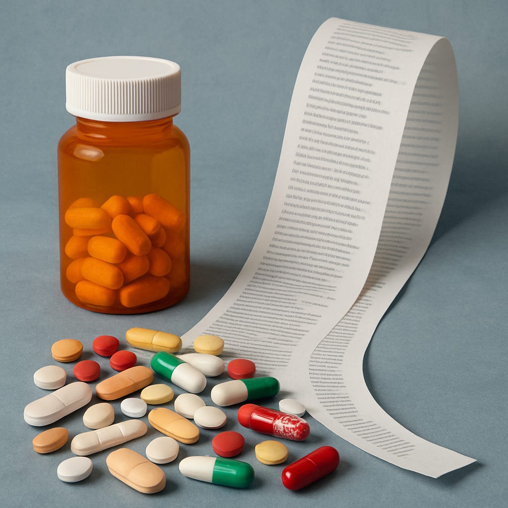 The Goldilocks Problem in Medication Side-Effect Counseling