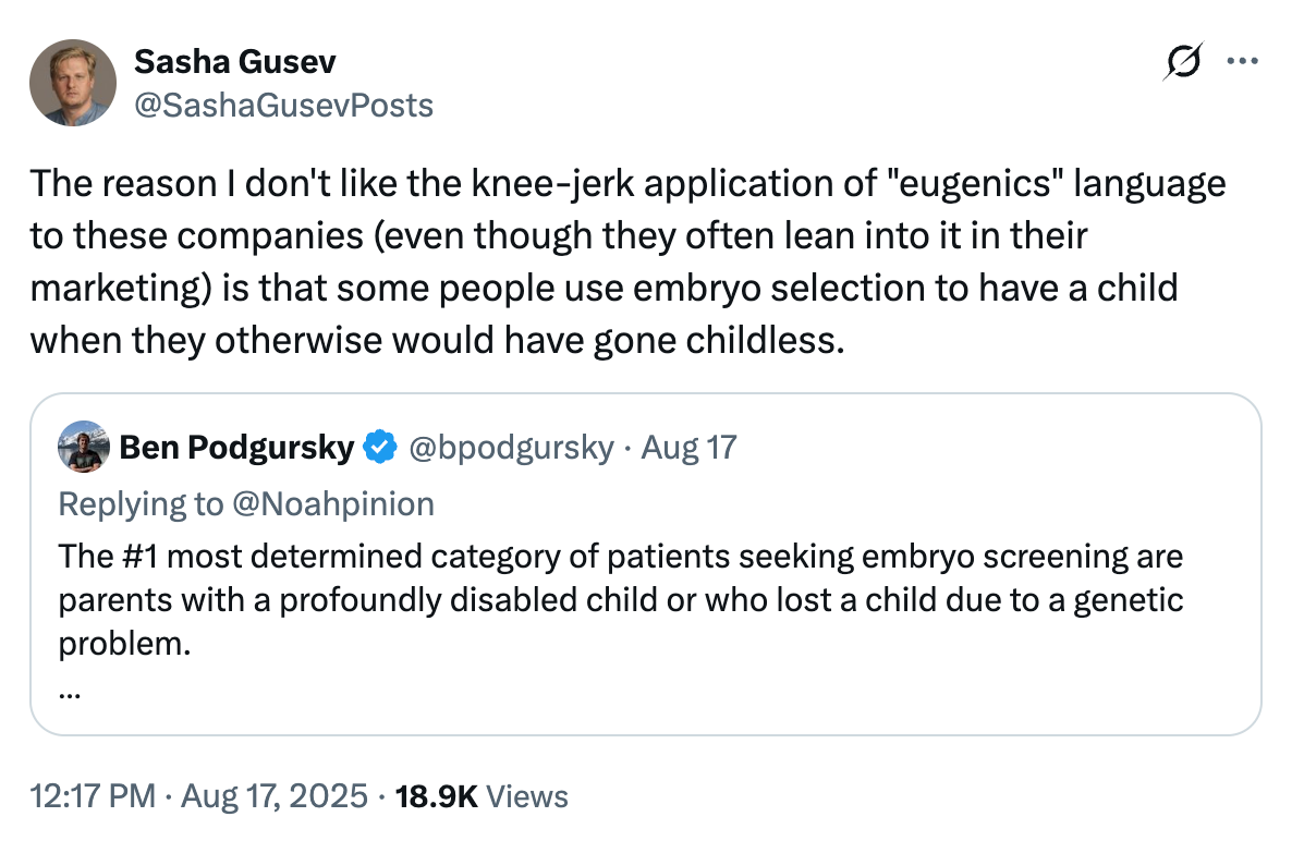 Embryo selection company Herasight goes all in on eugenics