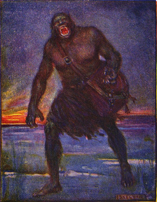 Medieval Monsters: Grendel - by Andrew LiVecchi