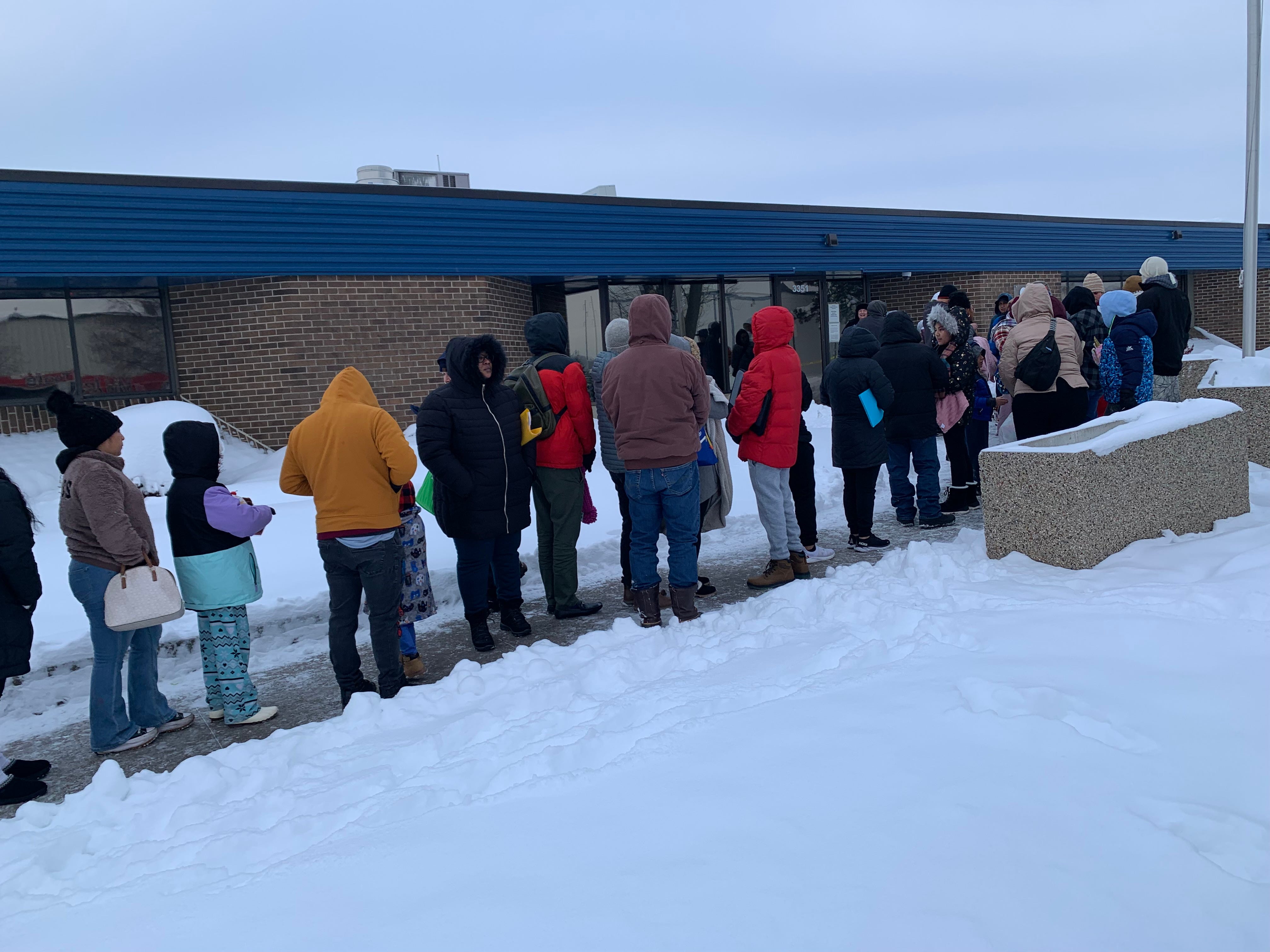 Cold, icy ICE check-ins hit high of 56 in Cedar Rapids Tuesday