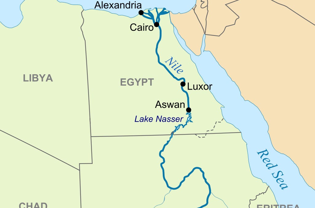 nile river origin