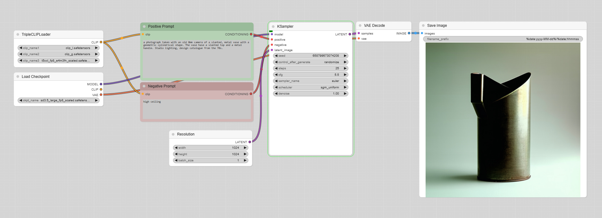 #10 – Image generation in ComfyUI - Giga News Room