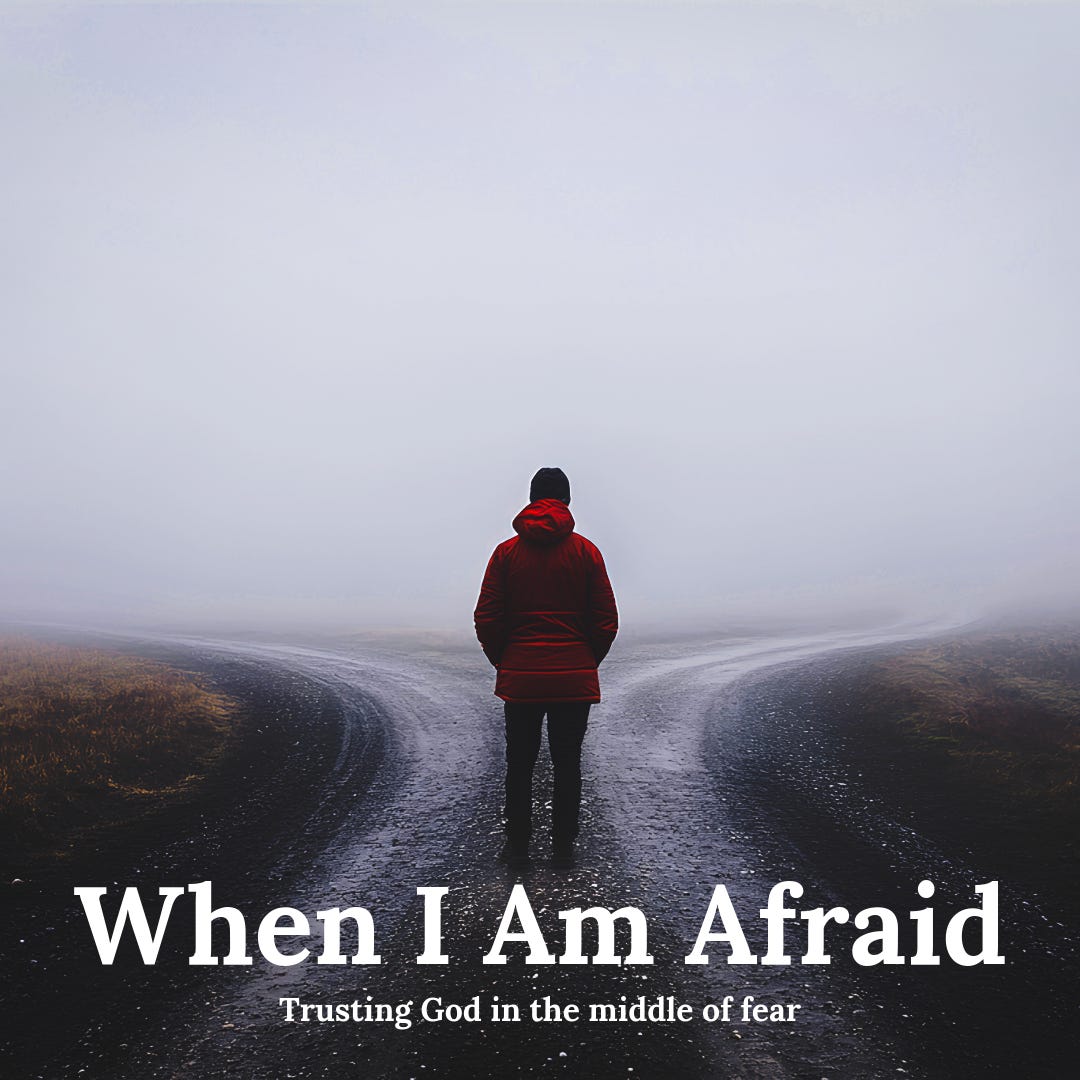 When I Am Afraid - by Ed Schultz - Recovery Meets God