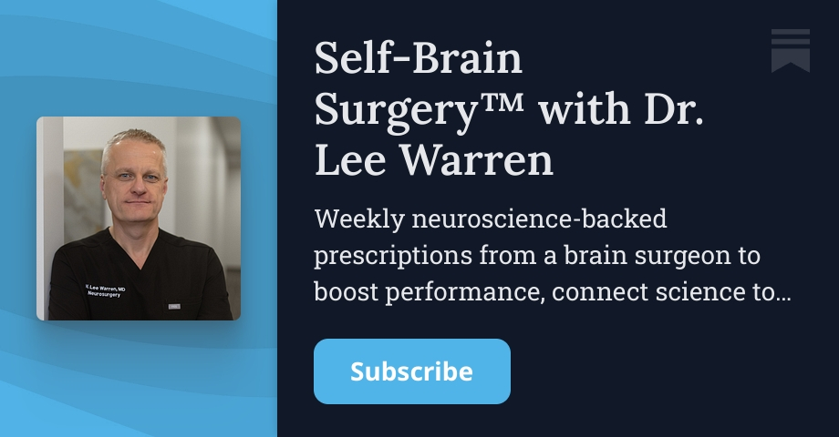The Dr. Lee Warren Podcast | Substack