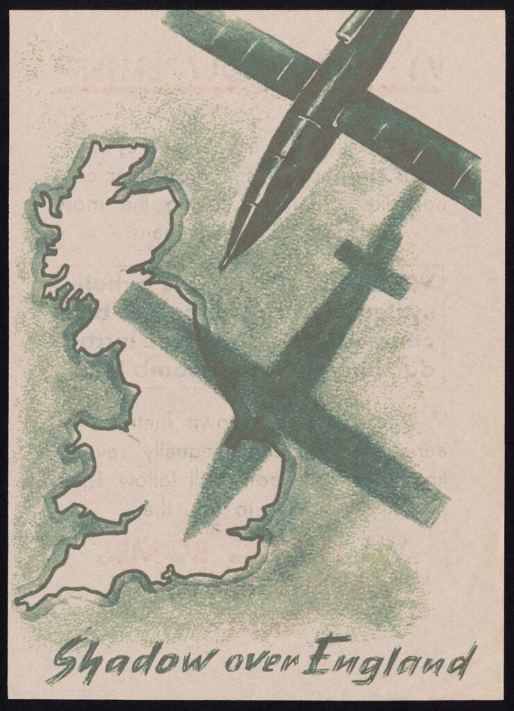 Maps in airborne leaflet propaganda during WWII