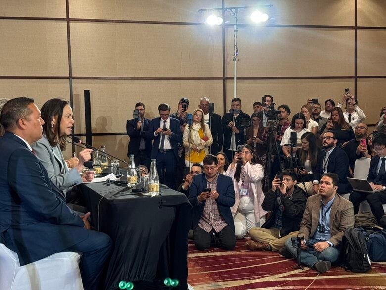 María Corina: Mi regreso a Venezuela será de forma armoniosa y ...