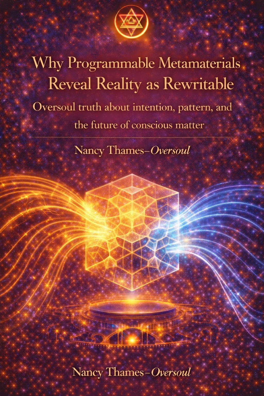 Why Programmable Metamaterials Reveal Reality as Rewritable