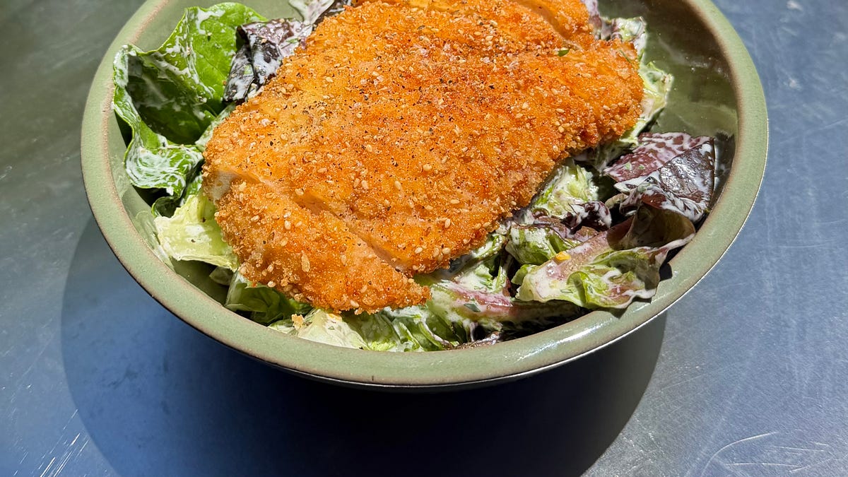 Little Gems w Sesame Chicken Milanese - by Max Baroni