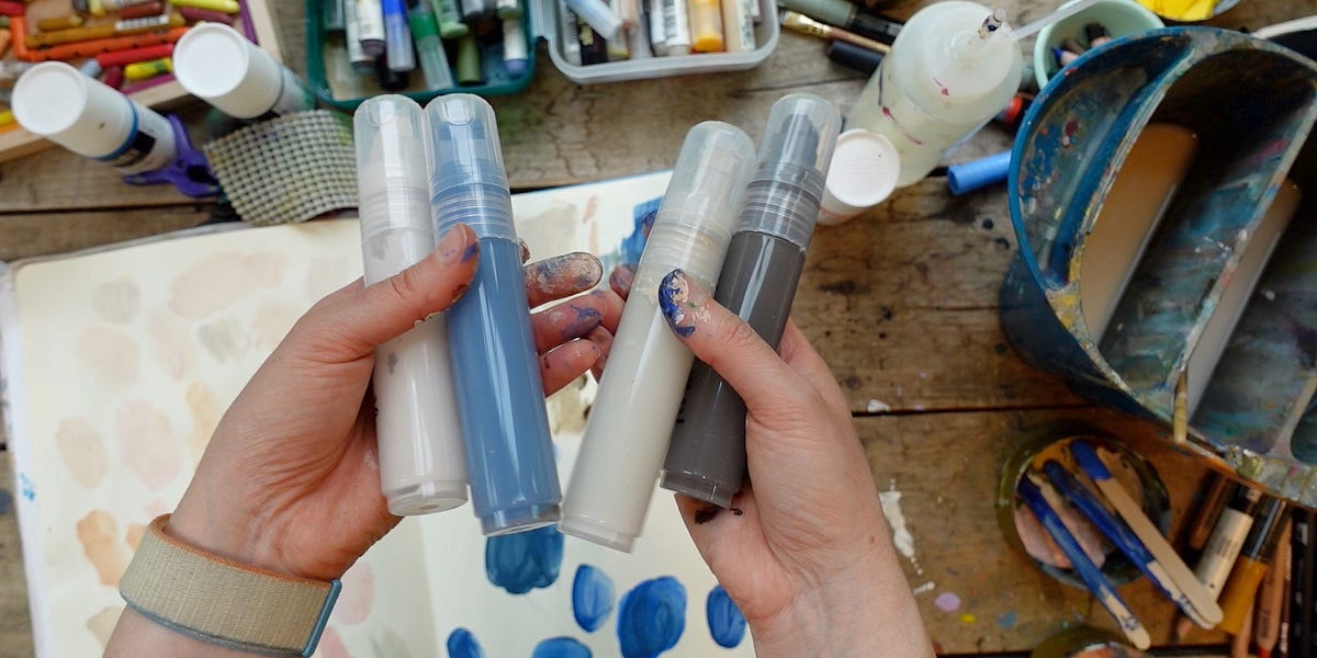 Making My Own Paint Markers - by Sandi Hester