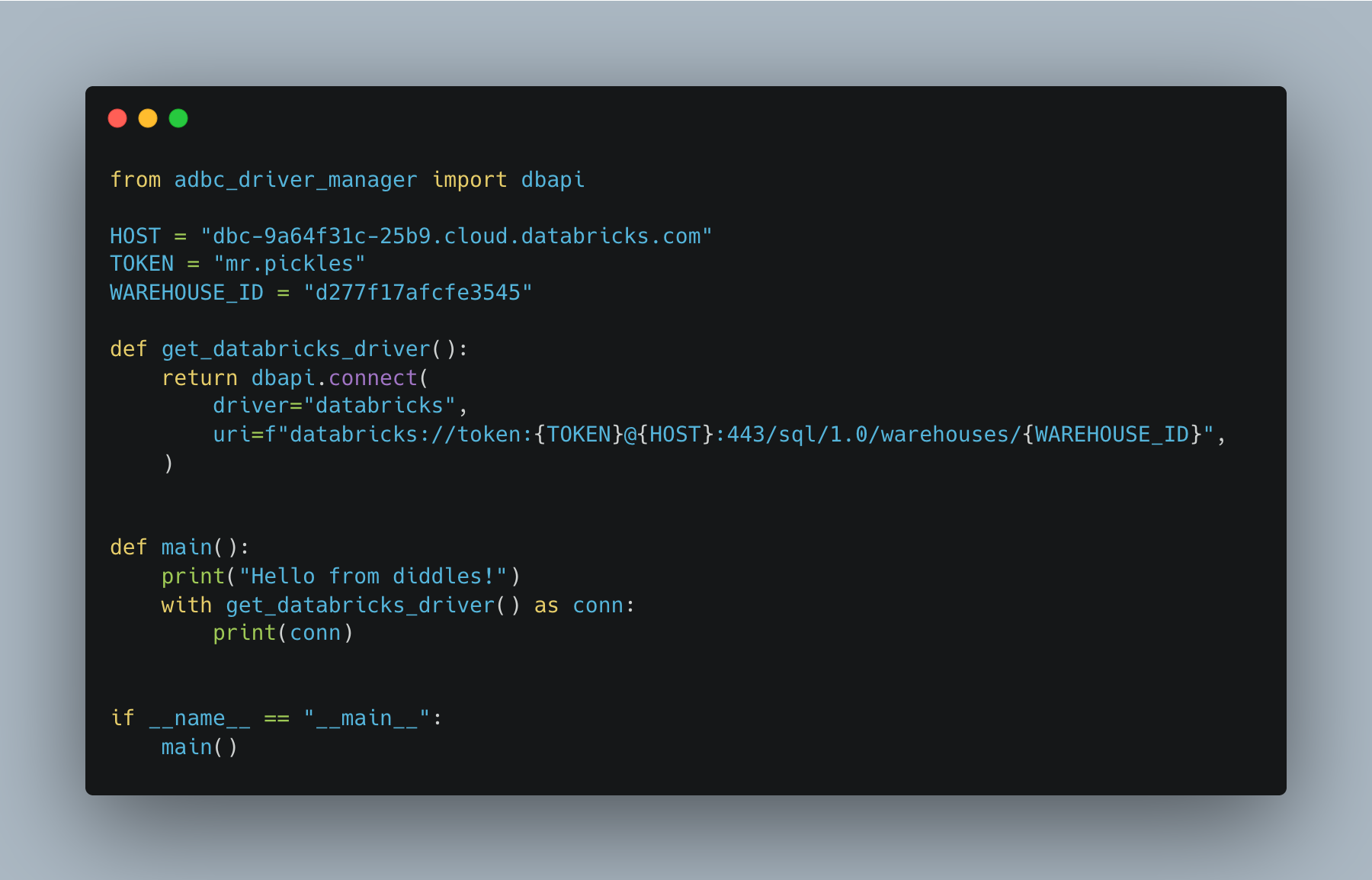 ADBC Arrow Driver for Databricks - by Daniel Beach