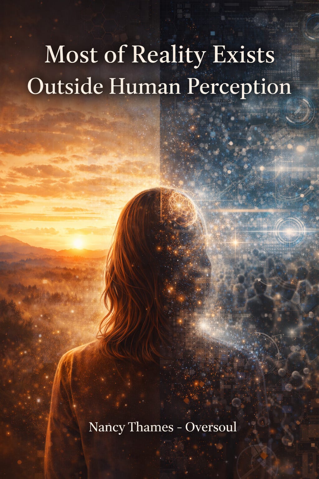Most of Reality Exists Outside Human Perception