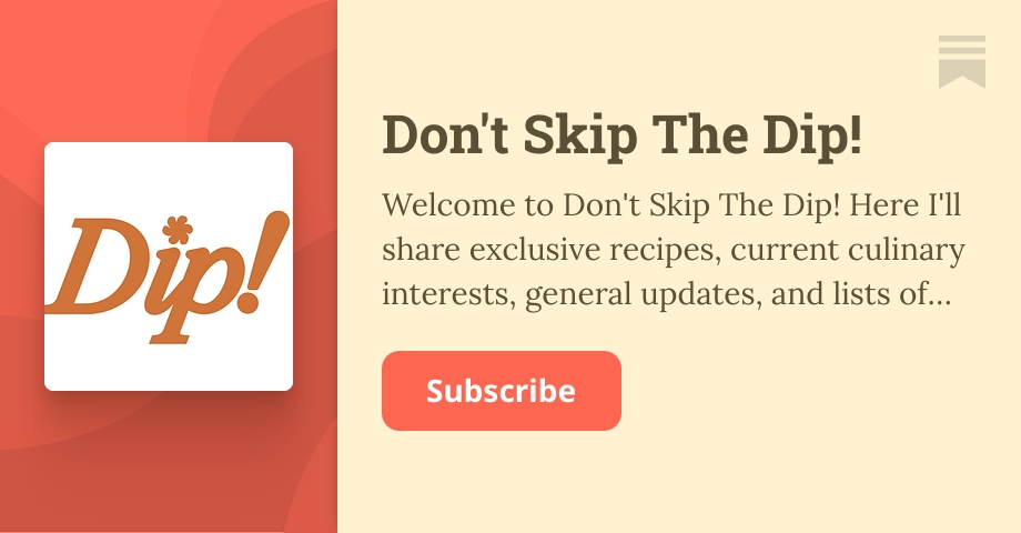 Don't Skip The Dip! | Pierce Abernathy | Substack