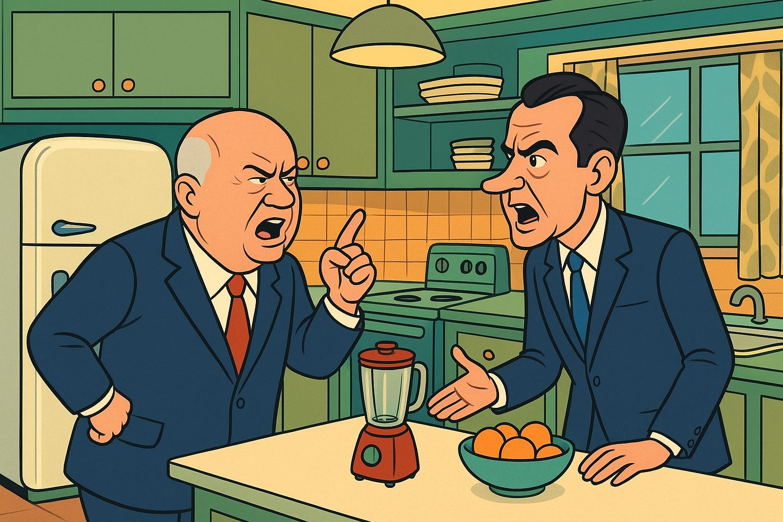 The Kitchen Debate: Nixon vs. Khrushchev in 1959