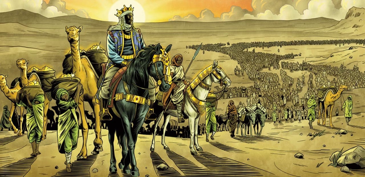 Mali, Mansa Musa & The River of Gold - by Amat Levin