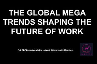 Work3 - The Future of Work | Matteo Cellini | Substack