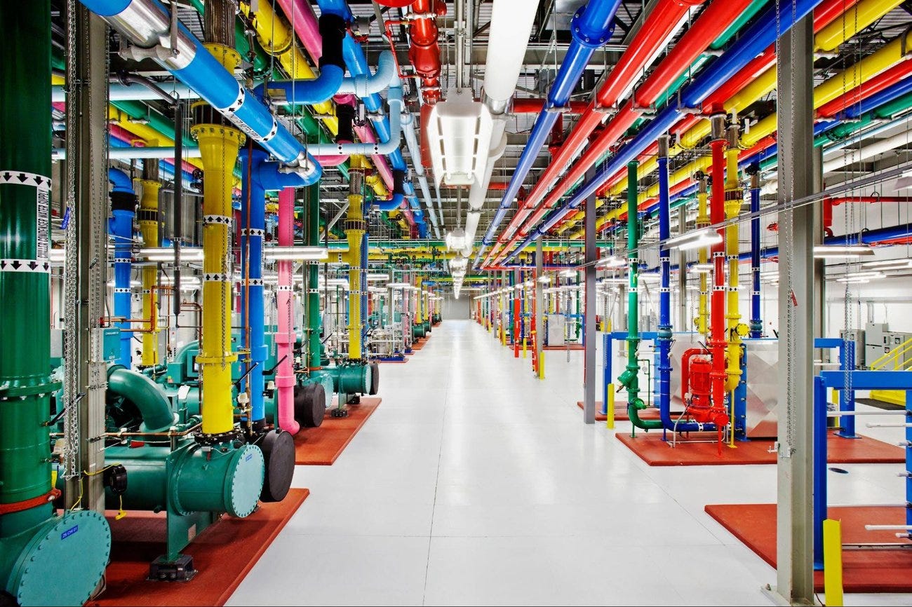 The Approximate Number of Servers in a Typical Google Data Center