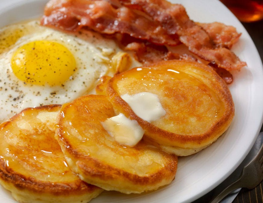 IBS gotcha! Restaurant breakfasts and diners....