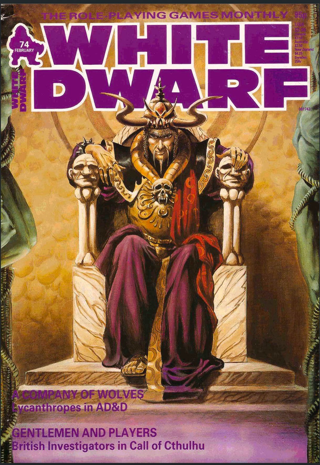 White Dwarf #74 - February 1986 - by Thomas