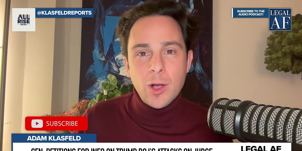 Trump Probed by Senator Over Judicial Attacks