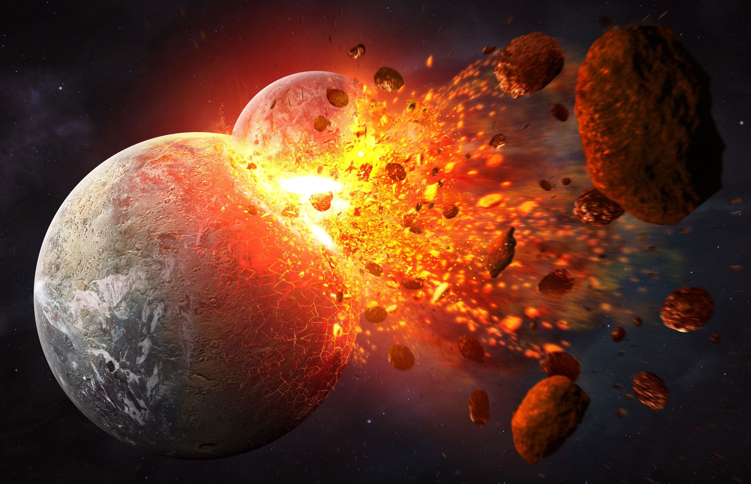 The Collision of Life - Galaxy Soup Science