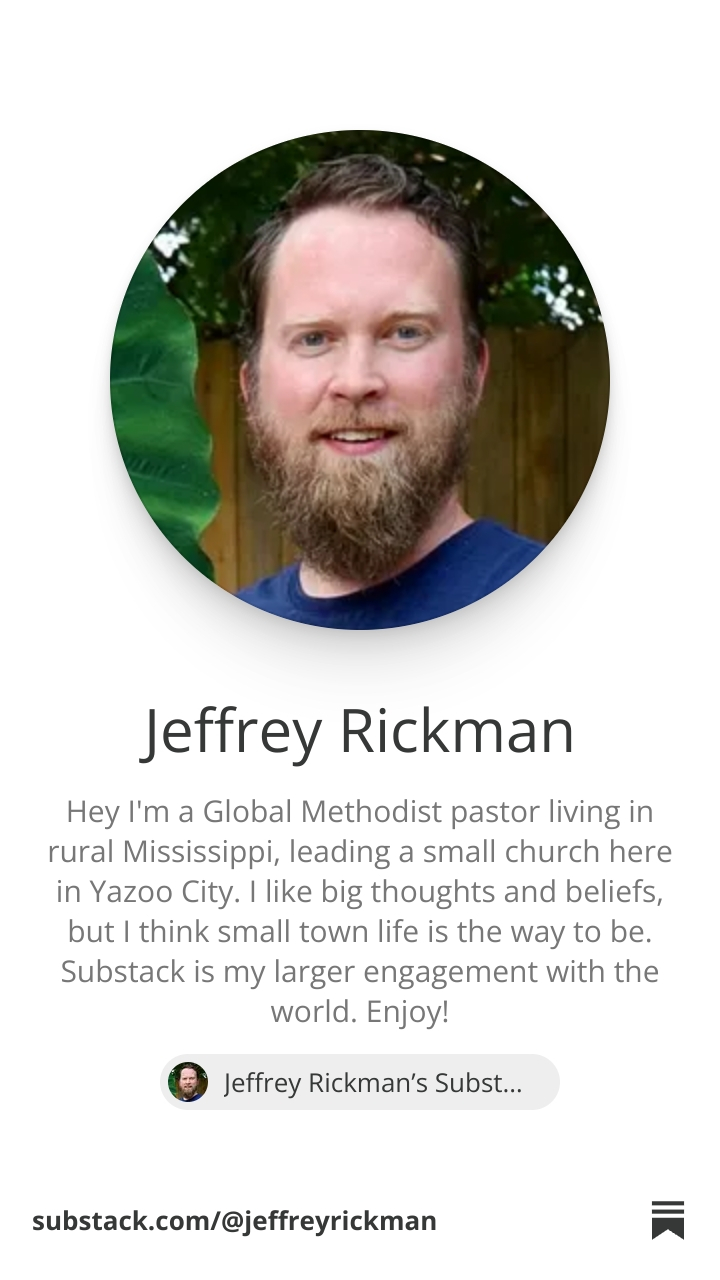 Jeffrey Rickman | Substack