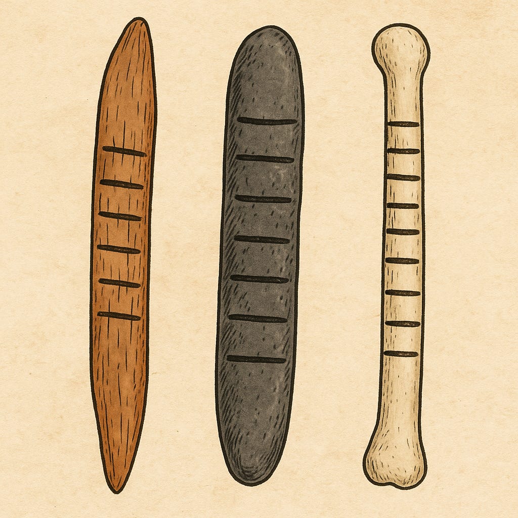 How a Stick Became a Ledger - Tally Sticks